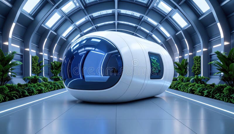 Futuristic Office Building Design Showcases Innovative Stock Photo ...