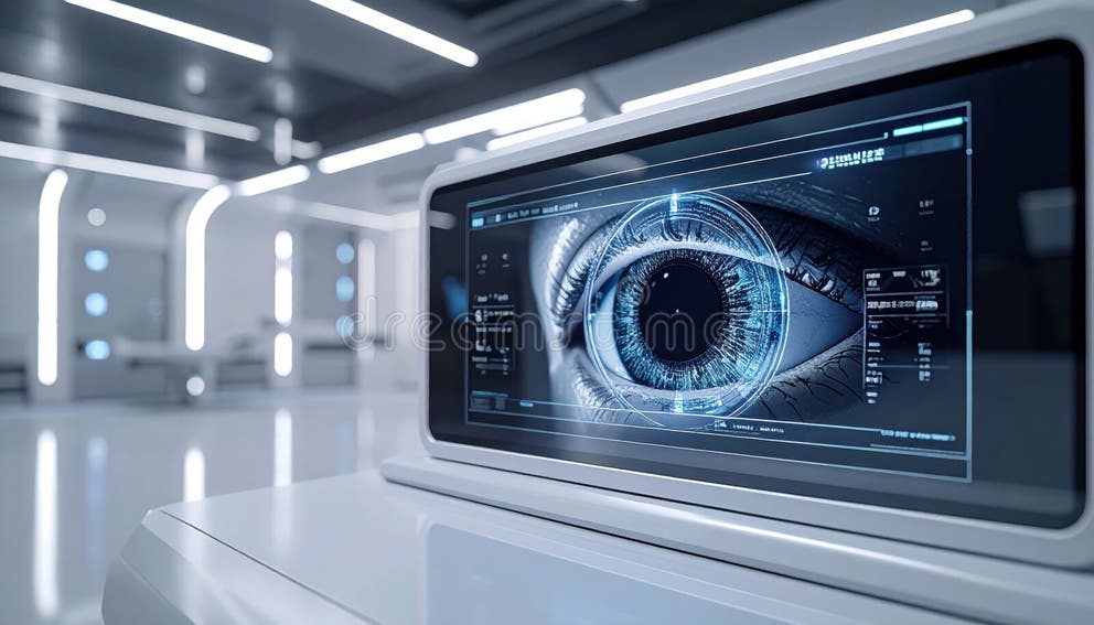 Futuristic Office Building Showcasing Advanced AI Stock Photo - Image ...