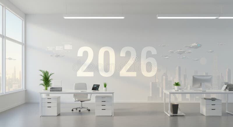 Futuristic Office Space 2026 with Modern Design and Innovative ...