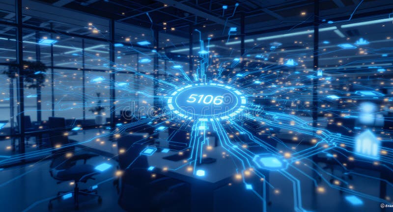 Digital Network 5106 stock illustration. Illustration of disco - 387984297