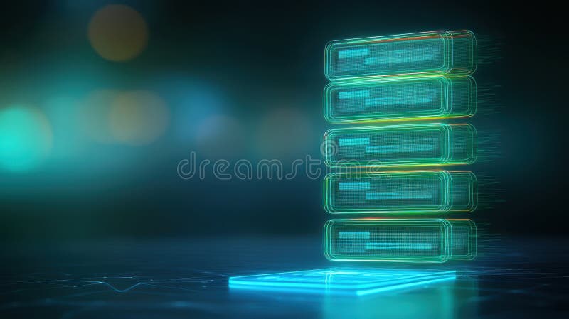 Futuristic Online Registration Flow Visualized through Holographic ...