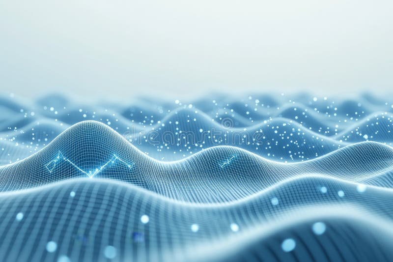 A Futuristic Overlay Effect with a Transparent Background Showing a ...