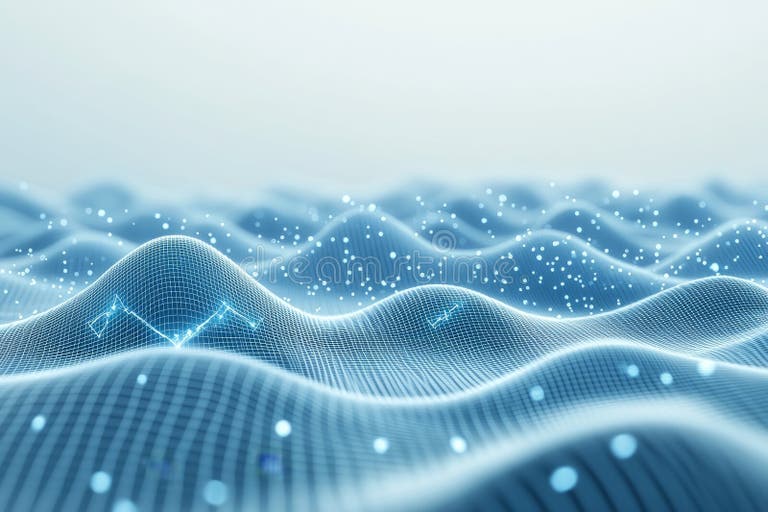 A Futuristic Overlay Effect with a Transparent Background Showing a ...