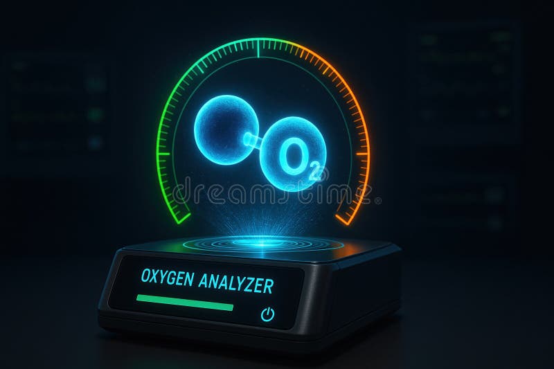 Futuristic Oxygen Analyzer Stock Illustrations – 3 Futuristic Oxygen ...