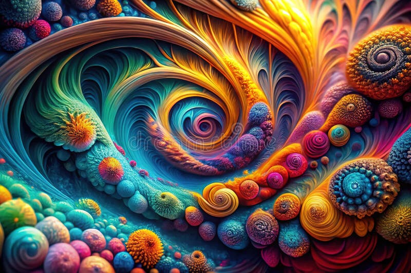 A Futuristic Panoramic View AIGenerated Artwork Featuring Intricate ...