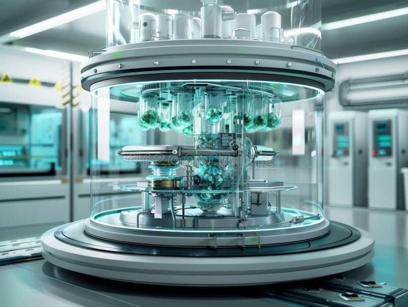Futuristic Pharmaceutical Laboratory with Green Technology and ...