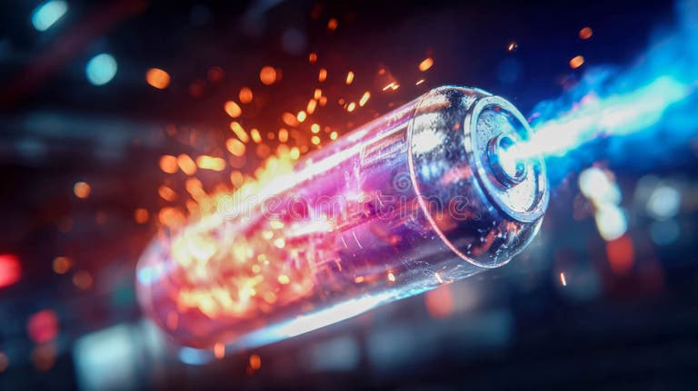 Futuristic Pipe System with Glowing Liquid Nitrogen and Energy Flow ...