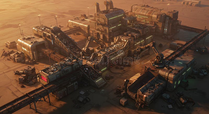 Robot Arms Sorting Scrap Stock Photos - Free & Royalty-Free Stock ...