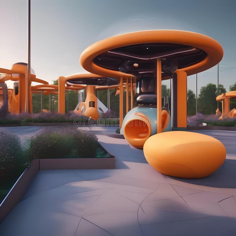 A Futuristic Playground of Interactive Shapes and Forms, Inviting the ...