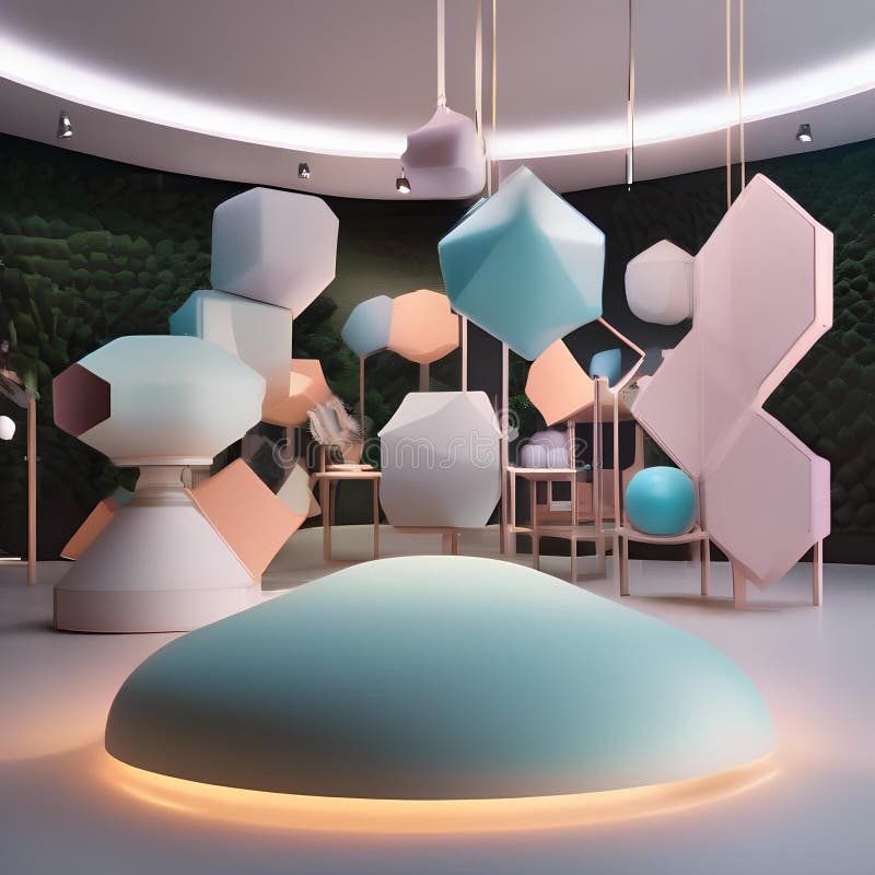 A Futuristic Playground of Interactive Shapes and Forms, Inviting the ...