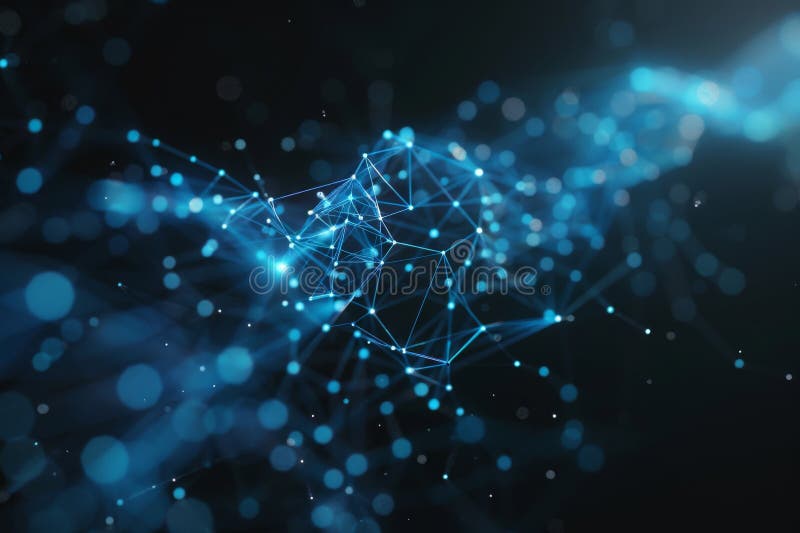 A Futuristic Plexus Array Big Data Render, Abstract Particle Background ... A Futuristic Plexus Array Big Data Render, Abstract Particle Background ...