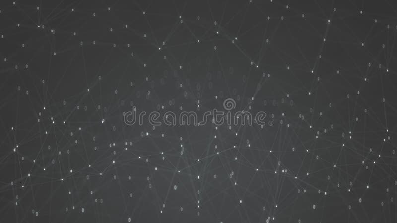 Futuristic Plexus Shape 3D Render Stock Illustration - Illustration of ...