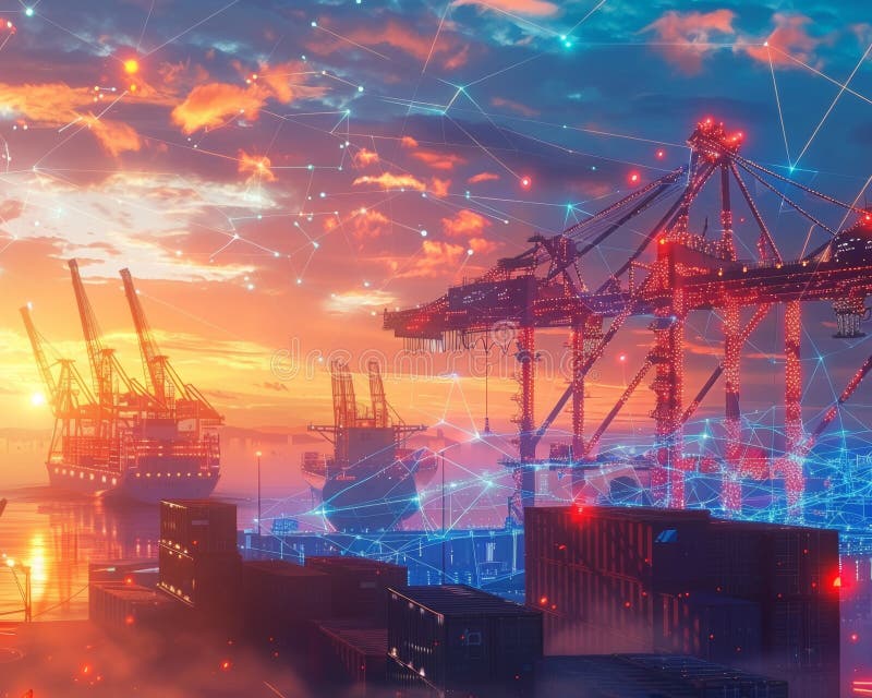 Futuristic Port Global Connectivity and Smart Logistics in a Digital ...