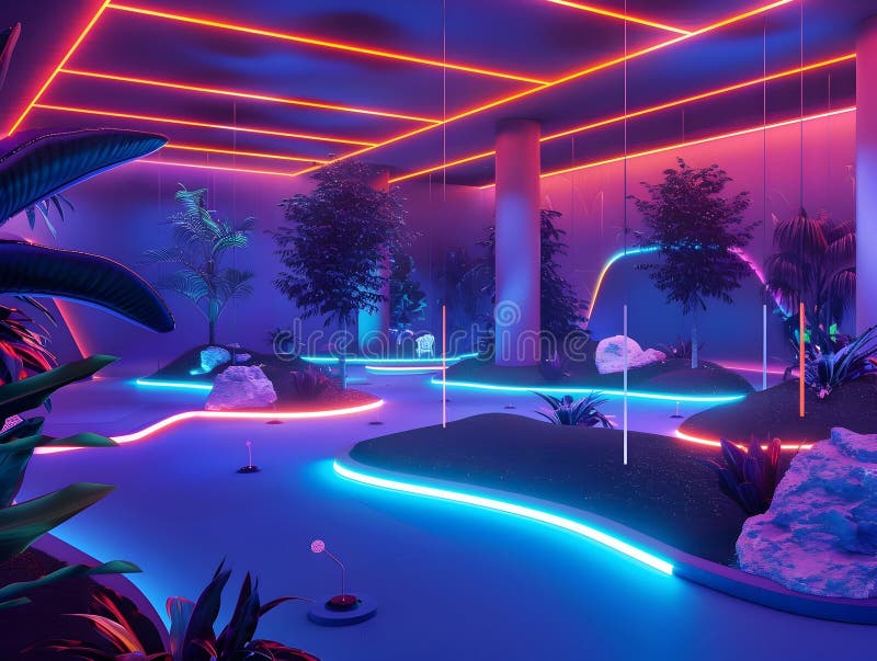 Futuristic Precision Golfing Experience with Holographic Hole Markers ...