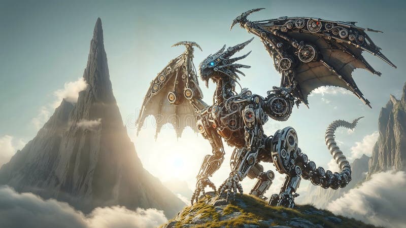 Futuristic Predator, this Awe-inspiring Robotic Dragon, is a Sight To ...
