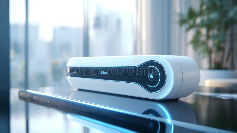 A Futuristic Product Prototype Mockup, Showcasing Innovative Technology ...