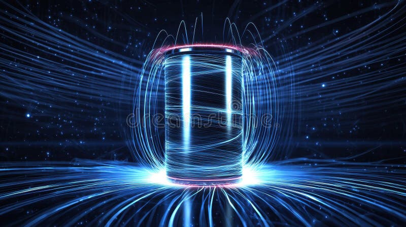 Futuristic Product is Showcased on Podium Surrounded by Dynamic Light ...