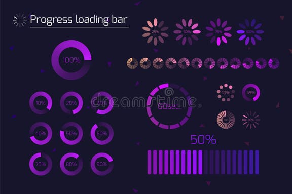 Futuristic Loading Bar Stock Illustrations – 3,350 Futuristic Loading ...