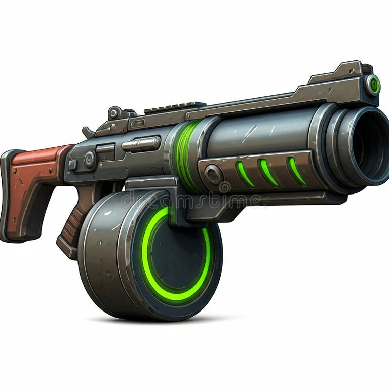 Quantum Explosive Launcher stock illustration. Illustration of ...