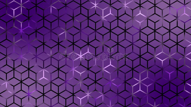 Futuristic Purple Sci-fi Technology Background with Hexagonal Pattern ...