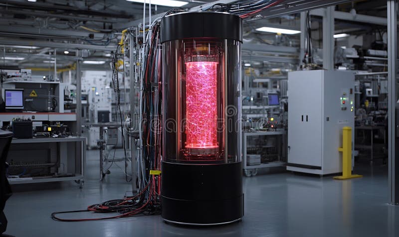 Futuristic Quantum Core Dynamic Illumination Stock Photos - Free ...