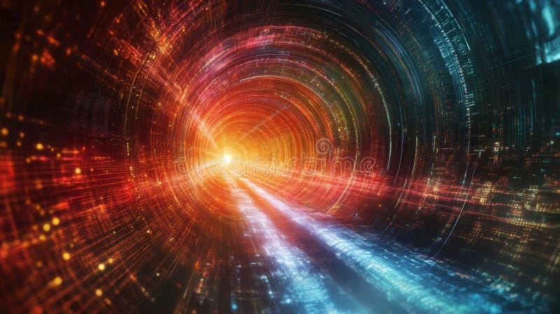 Encryption Visualizing Photonic Technology Concept Stock Illustrations ...