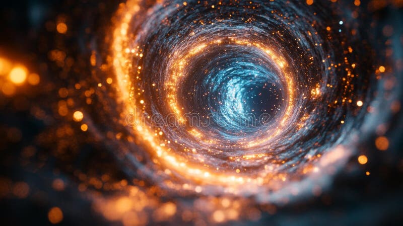 Futuristic Quantum Portal with Dynamic Light Streams and Energy ...