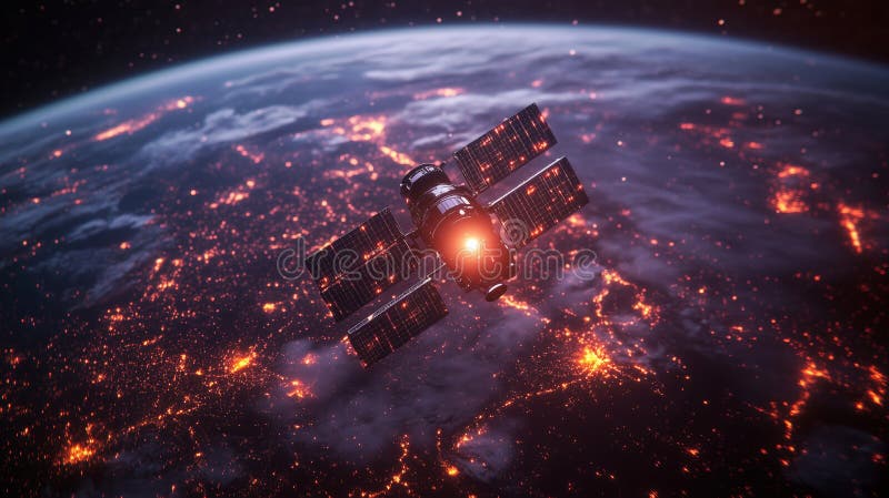 Futuristic Quantum Satellite Enhancing Communication in Earth S Orbit ...