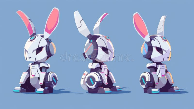 Futuristic Rabbit Transformer for Education Companion or Creative ...