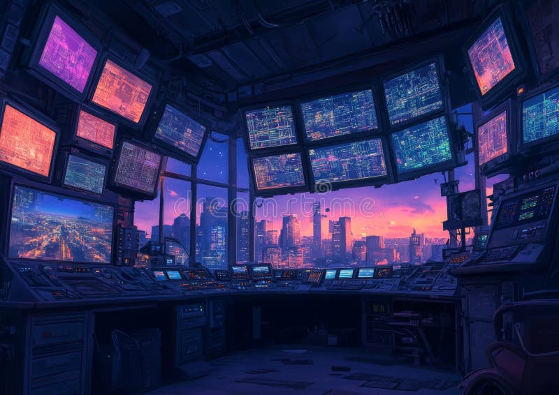 Futuristic Railway Control Room: AI-Driven Network Management Interface ... Futuristic Railway Control Room: AI-Driven Network Management Interface ...