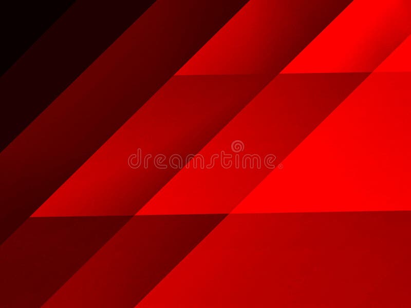 Futuristic Red Color Abstract Rectangular Pattern Background Stock