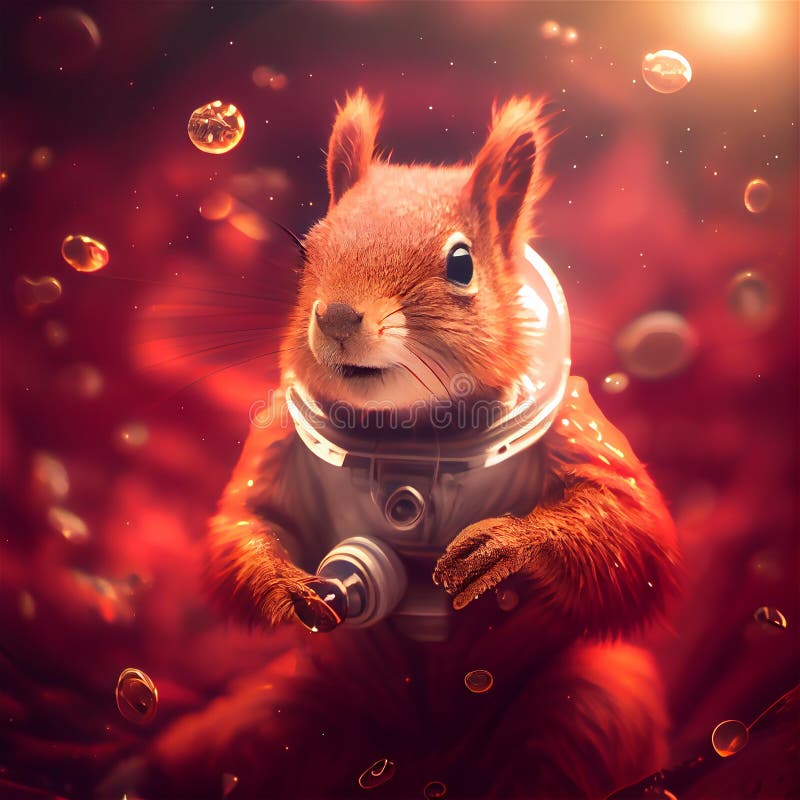 Squirrel Astronaut Stock Illustrations – 65 Squirrel Astronaut Stock ...