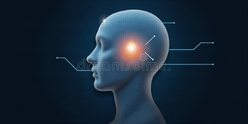 Neurotechnology: Advanced Mindset Visualized Stock Illustration ...
