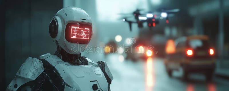 Futuristic Rescue Operation with Robotic Assistance in a High-tech ...