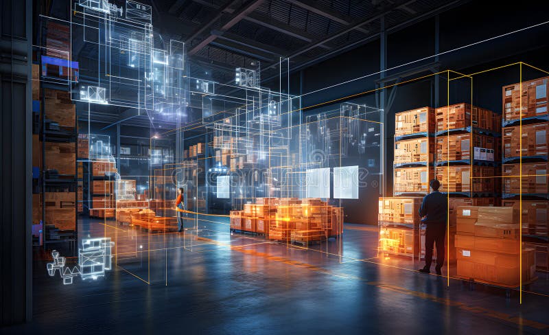 Futuristic Retail Warehouse Technologies: Digitalization and Visualization of the Industry 40 ...