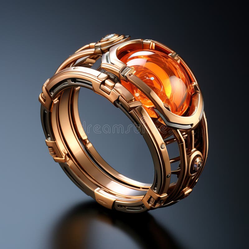 Futuristic Jewellery Stock Illustrations – 836 Futuristic Jewellery ...