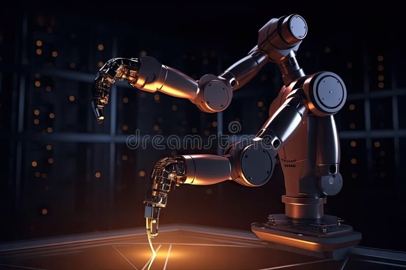 Futuristic Robot with Advanced Artificial Intelligence Capabilities is ... Futuristic Robot with Advanced Artificial Intelligence Capabilities is ...