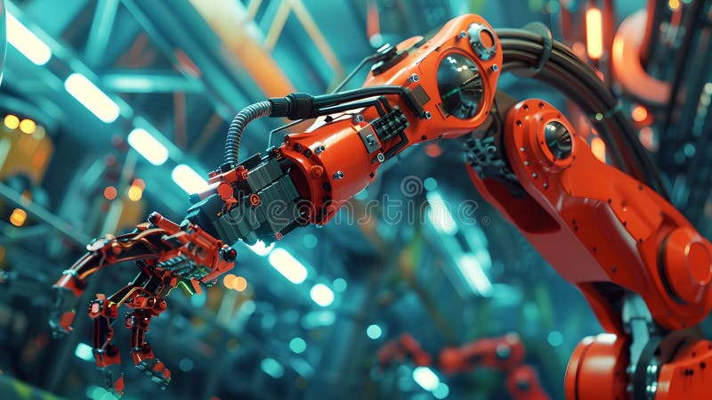 Futuristic Control Room with Professionals Monitoring Data. High-tech ...