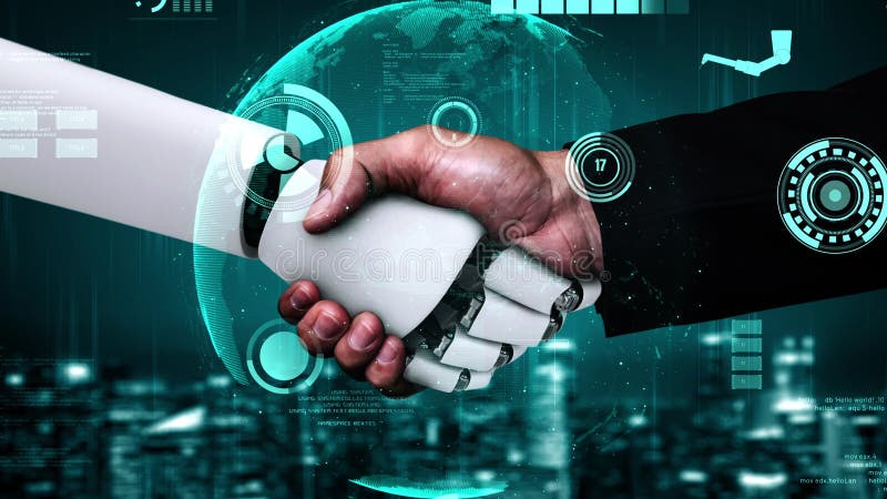 Futuristic Robot Artificial Intelligence Huminoid AI for Industrial ... Futuristic Robot Artificial Intelligence Huminoid AI for Industrial ...