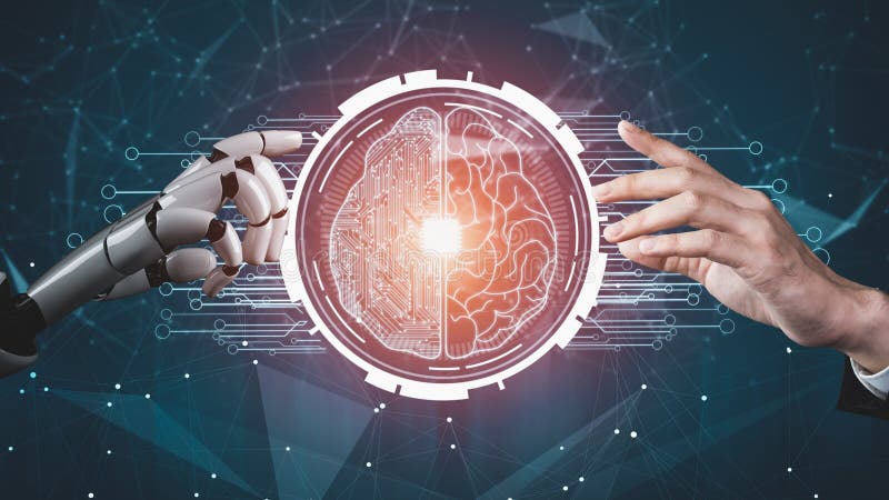 Futuristic Robot Artificial Intelligence Revolutionary AI Technology ...