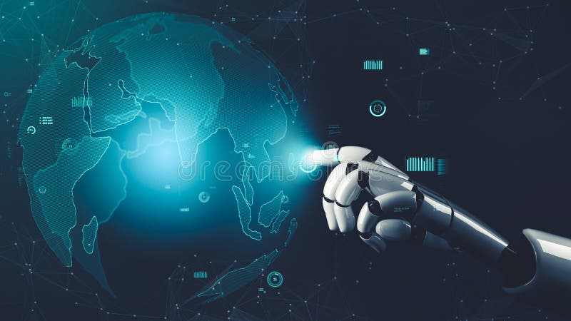 Futuristic Robot Artificial Intelligence Revolutionary AI Technology ... Futuristic Robot Artificial Intelligence Revolutionary AI Technology ...