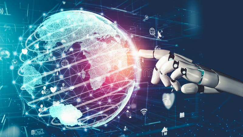 Futuristic Robot Artificial Intelligence Revolutionary AI Technology ... Futuristic Robot Artificial Intelligence Revolutionary AI Technology ...