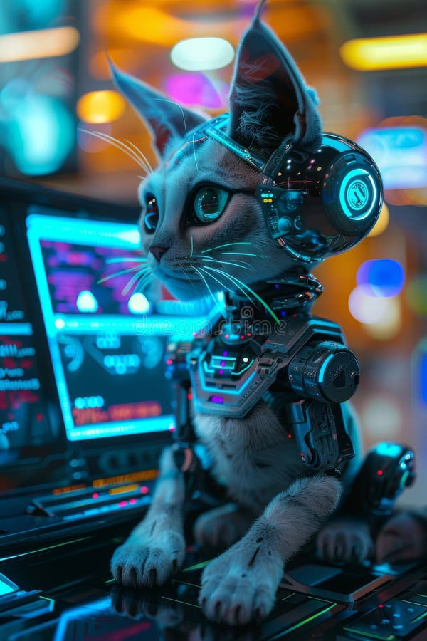 Coding Cat Stock Illustrations – 342 Coding Cat Stock Illustrations ...