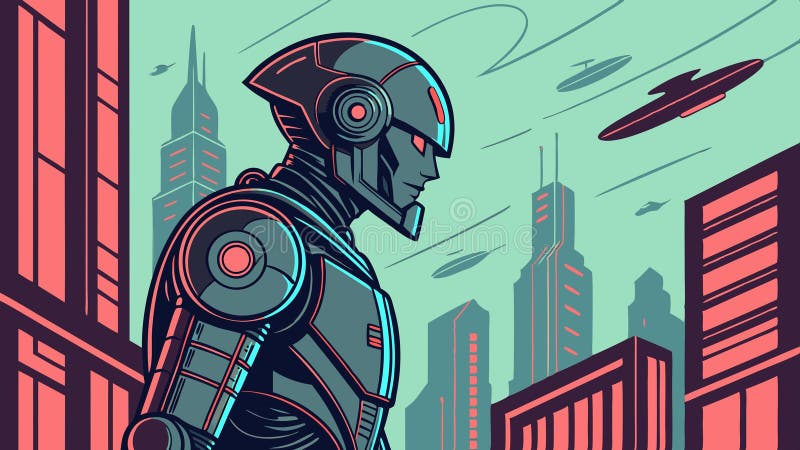 Fiction Robot Character Stock Illustrations – 29,854 Fiction Robot ...