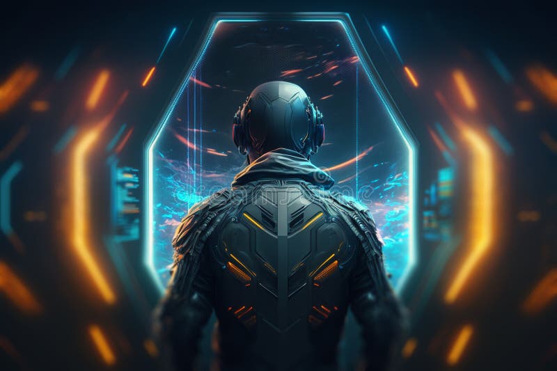 Cyborg Biker Stock Illustrations – 213 Cyborg Biker Stock Illustrations ...