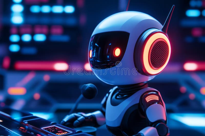 Futuristic Robot Sound System Stock Photos - Free & Royalty-Free Stock ...