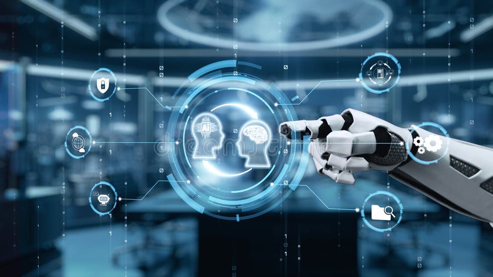 Futuristic Digital Laboratory Stock Illustrations – 14,108 Futuristic ...