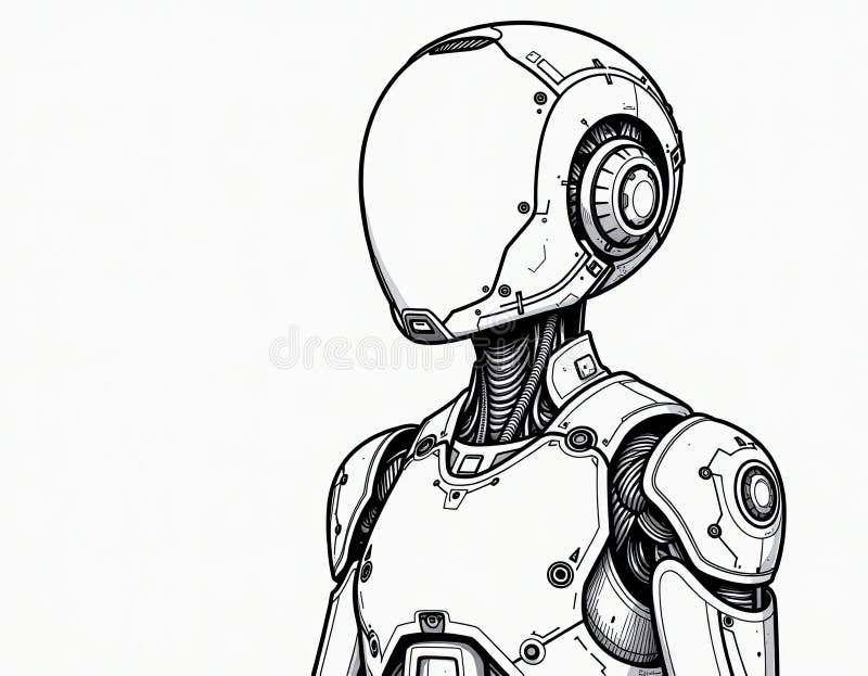 Cyborg Android Character Stock Illustrations – 27,161 Cyborg Android ...
