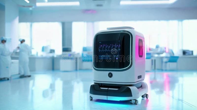 Innovative AI Robot Assistant in a Modern Laboratory Environment ...