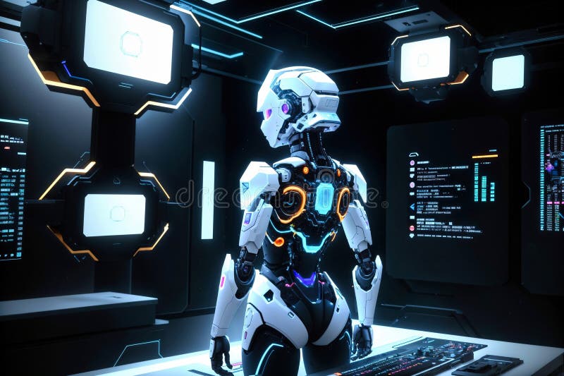 Robot Scenarios Stock Illustrations – 185 Robot Scenarios Stock Illustrations, Vectors & Clipart ...